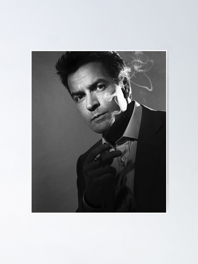 "Charlie Sheen" Posterundefined by r7imo | Redbubble