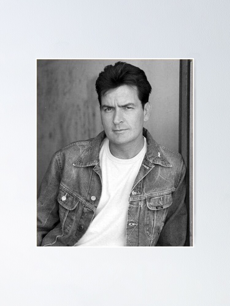 "Charlie Sheen" Posterundefined by r7imo | Redbubble