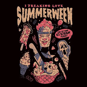 "Summerween" Sticker for Sale by EduEly | Redbubble