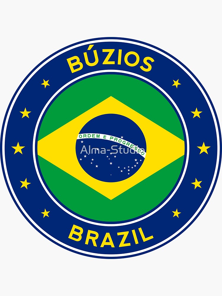 "Buzios, Brazil" Sticker for Sale by Alma-Studio | Redbubble