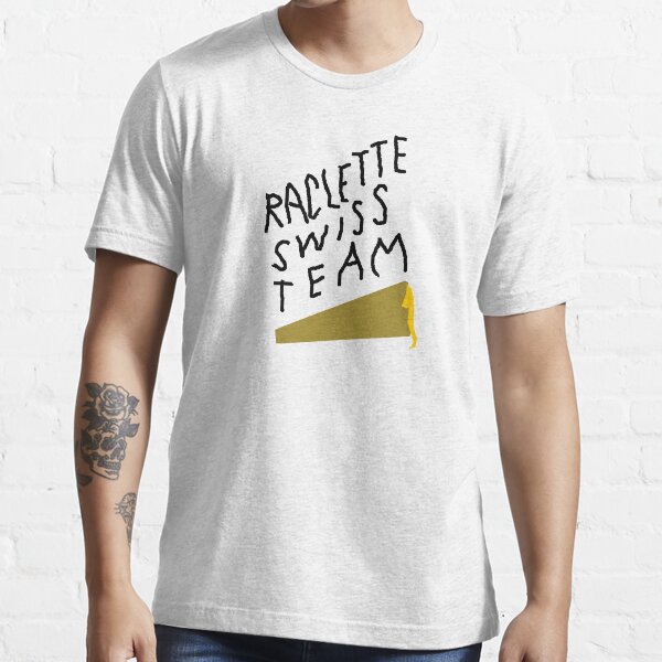"Raclette swiss cheese" T-shirt for Sale by HanSessions | Redbubble ...