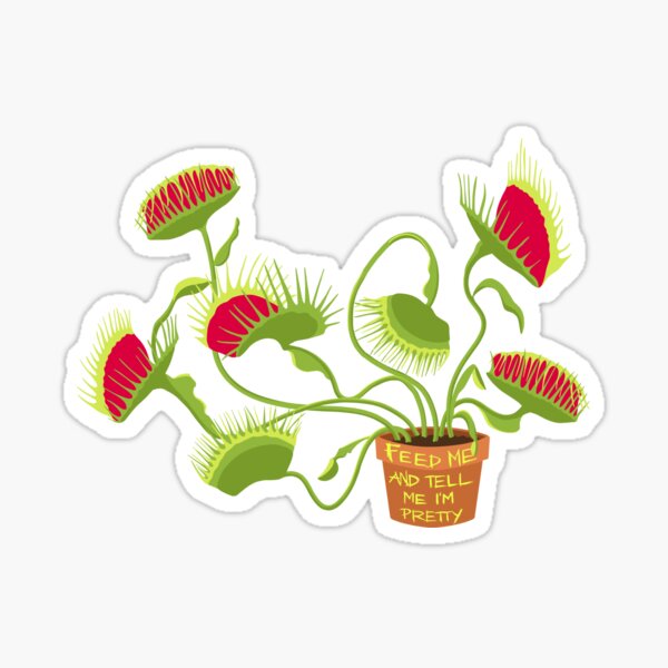 "Venus Fly Trap" Sticker for Sale by Giannamo519 | Redbubble