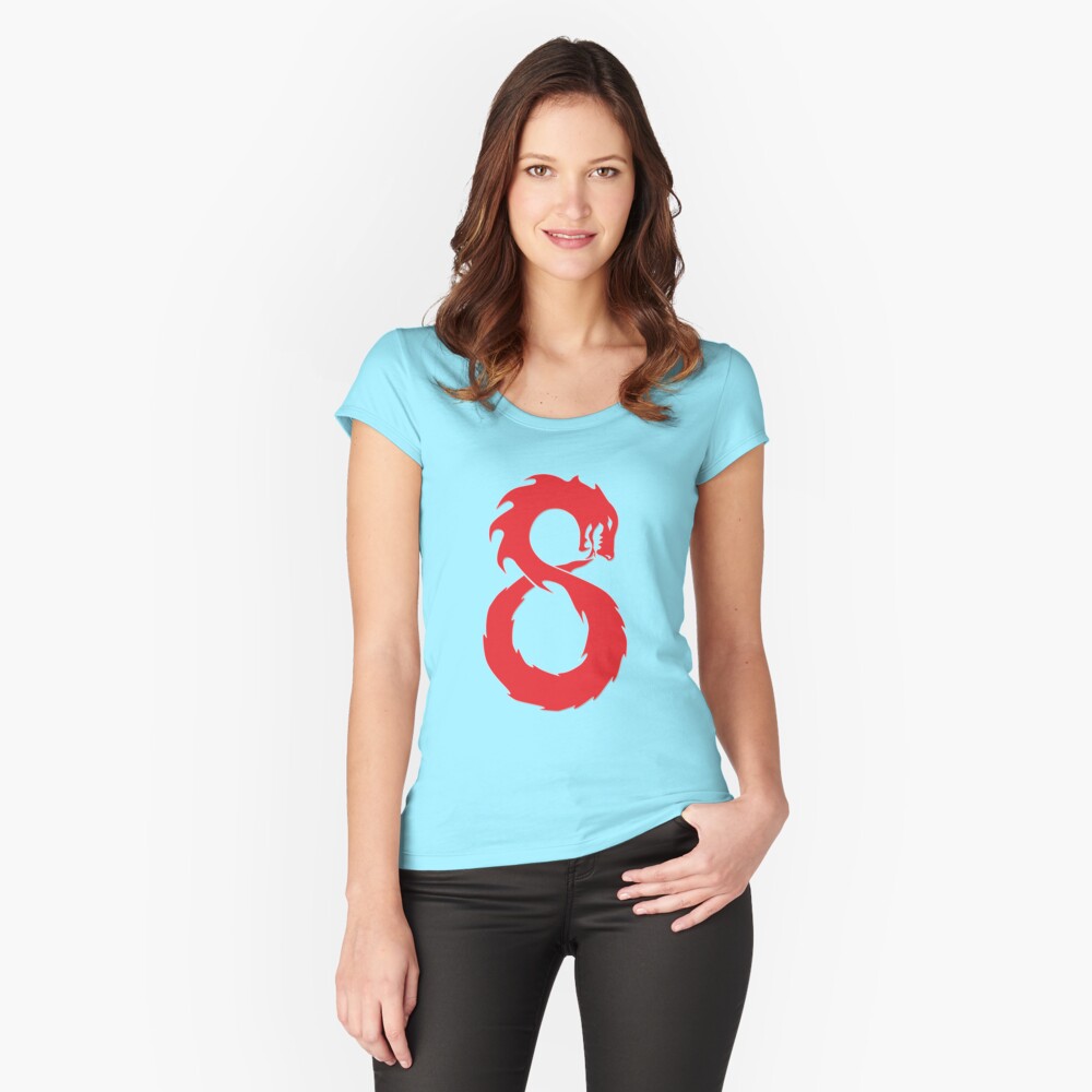 "Lucky Number Eight - The Chinese Infinity Dragon" Sticker for Sale by ...