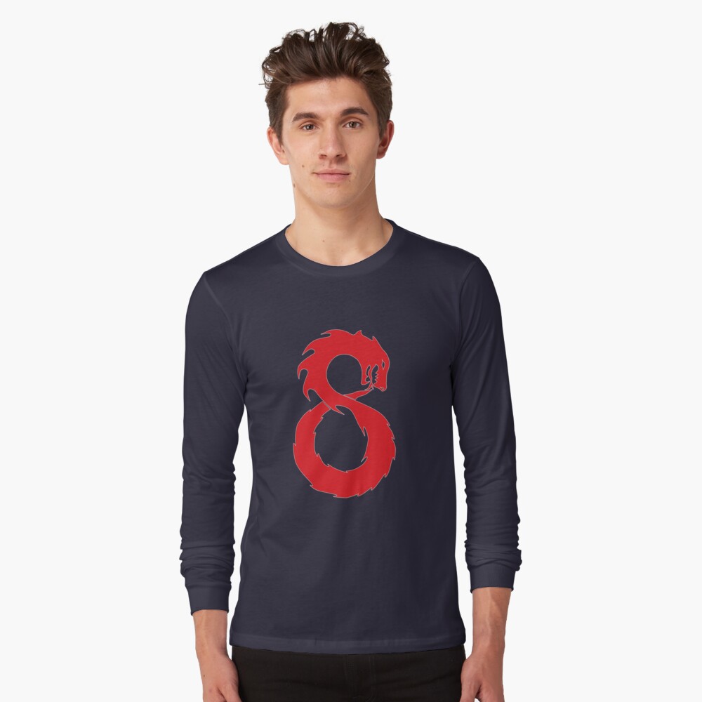 "Lucky Number Eight - The Chinese Infinity Dragon" Sticker for Sale by ...
