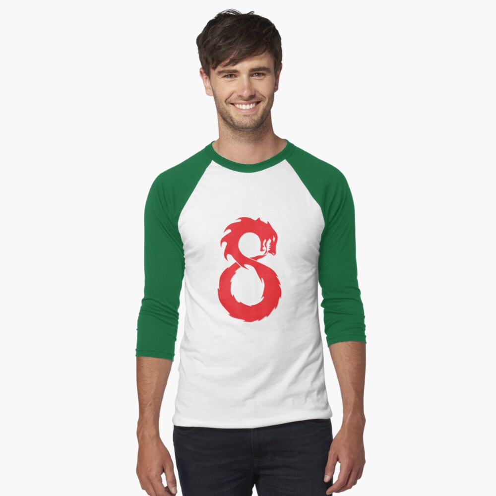 "Lucky Number Eight - The Chinese Infinity Dragon" Sticker for Sale by ...
