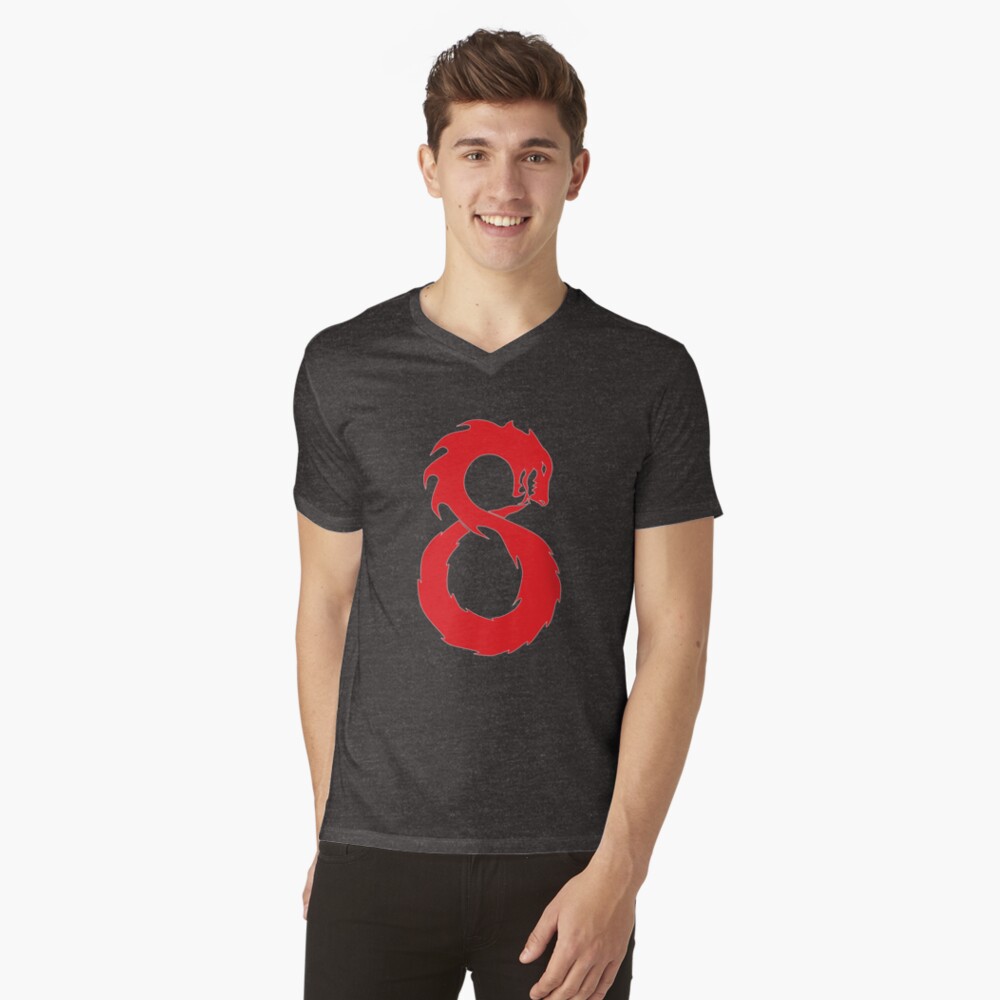 "Lucky Number Eight - The Chinese Infinity Dragon" Sticker for Sale by ...