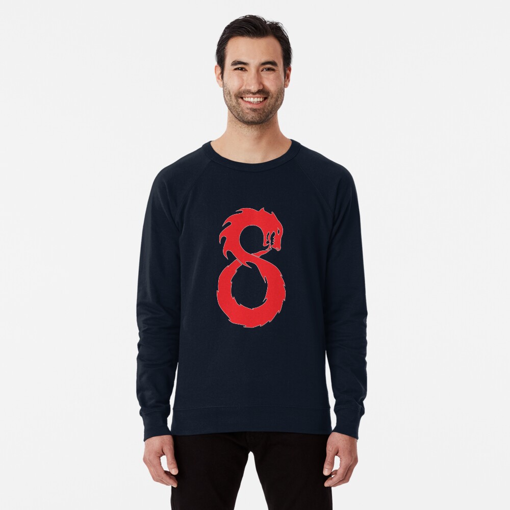 "Lucky Number Eight - The Chinese Infinity Dragon" Sticker for Sale by ...