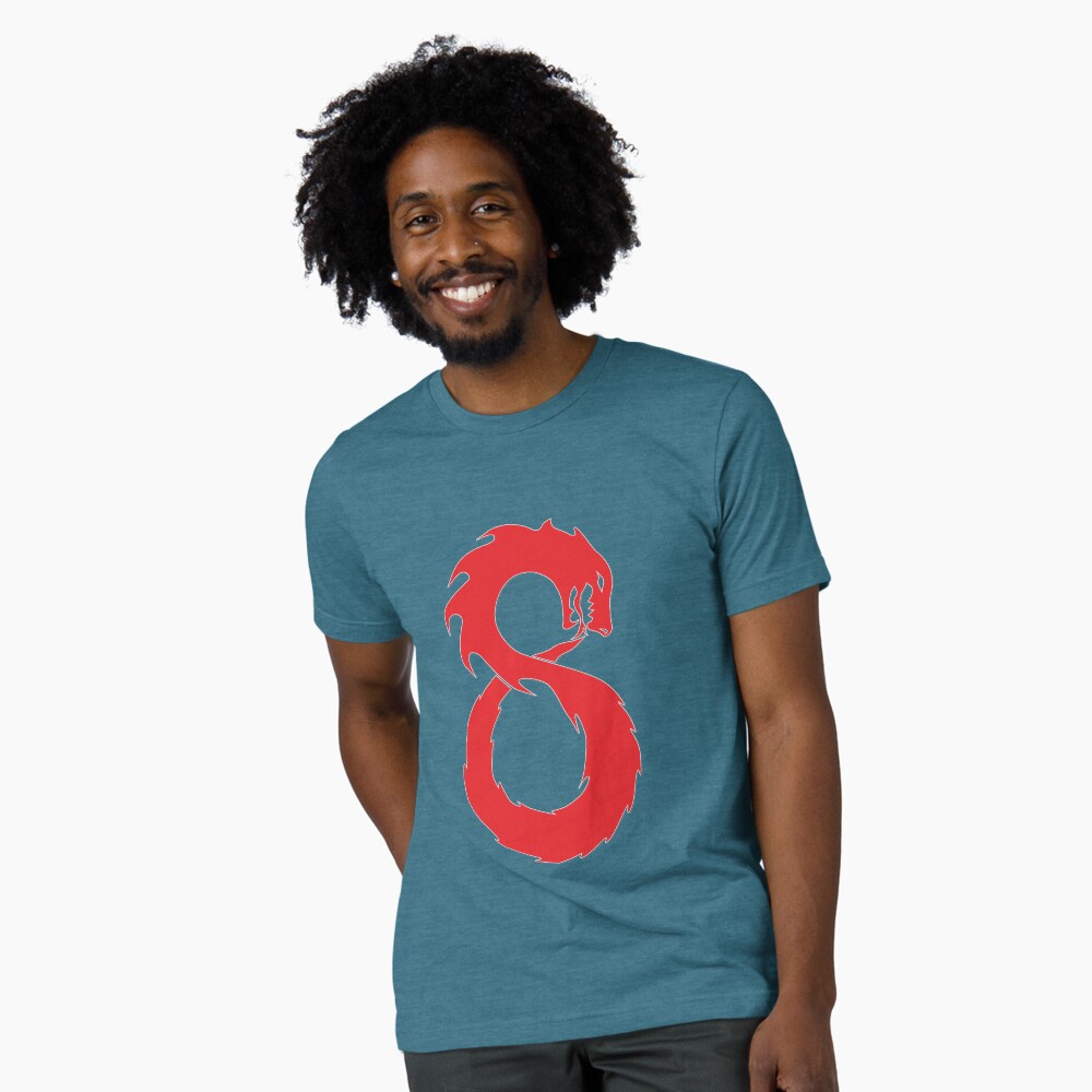 "Lucky Number Eight - The Chinese Infinity Dragon" Sticker for Sale by ...