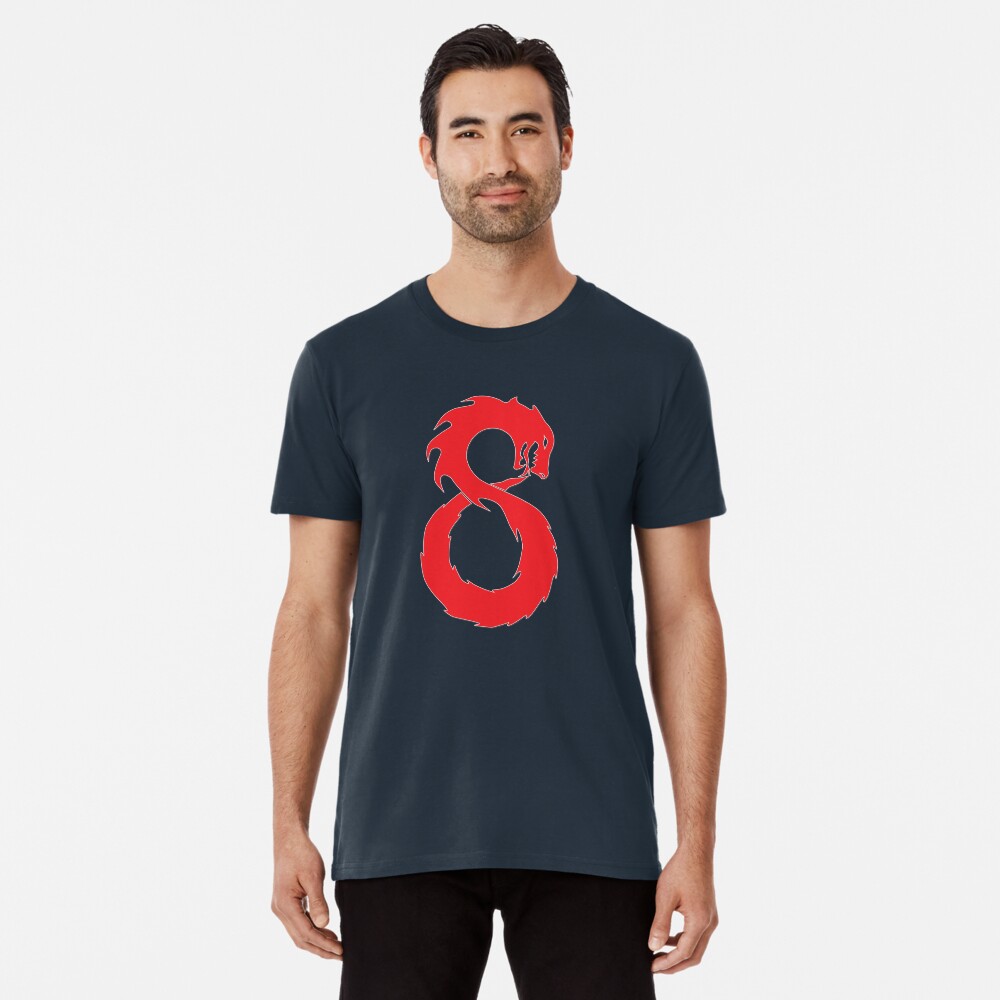 "Lucky Number Eight - The Chinese Infinity Dragon" Sticker for Sale by ...