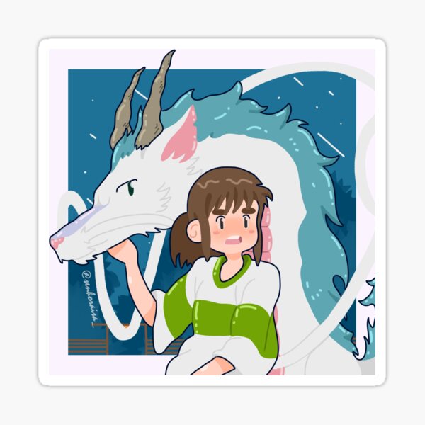 "Chihiro's trip" Sticker for Sale by senhoraisa | Redbubble