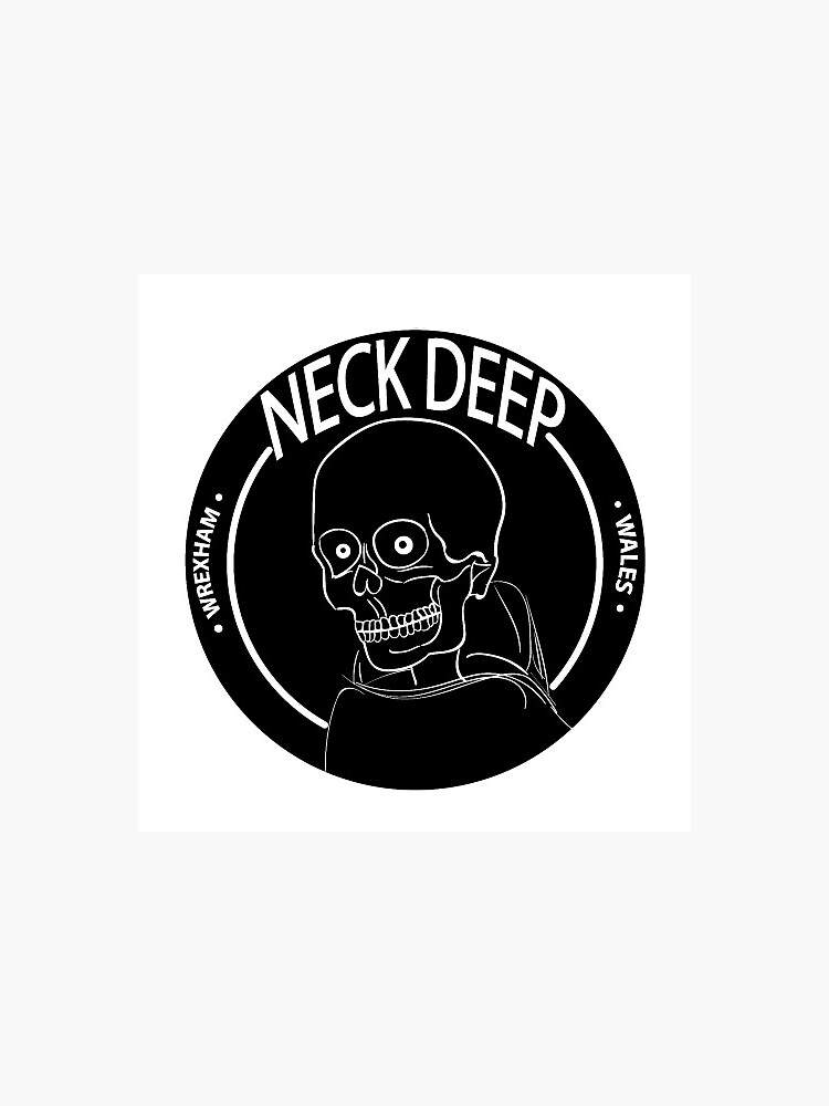 "Neck Deep" Sticker by nguyenclothing | Redbubble