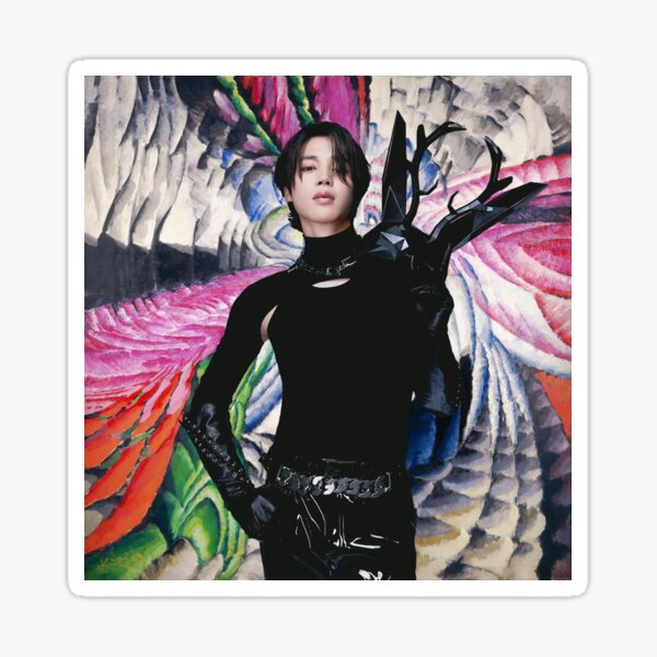 "Localization of Graphic Jimin" Sticker for Sale by Maerlyn8 | Redbubble