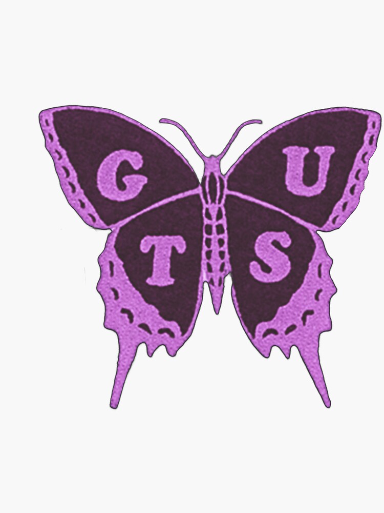 "GUTS butterfly" Sticker for Sale by increpeulous404 | Redbubble