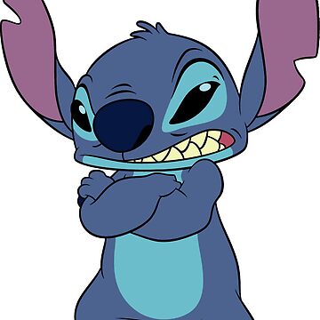 "Stitch Very Angry" Sticker for Sale by KilluaFan2023 | Redbubble
