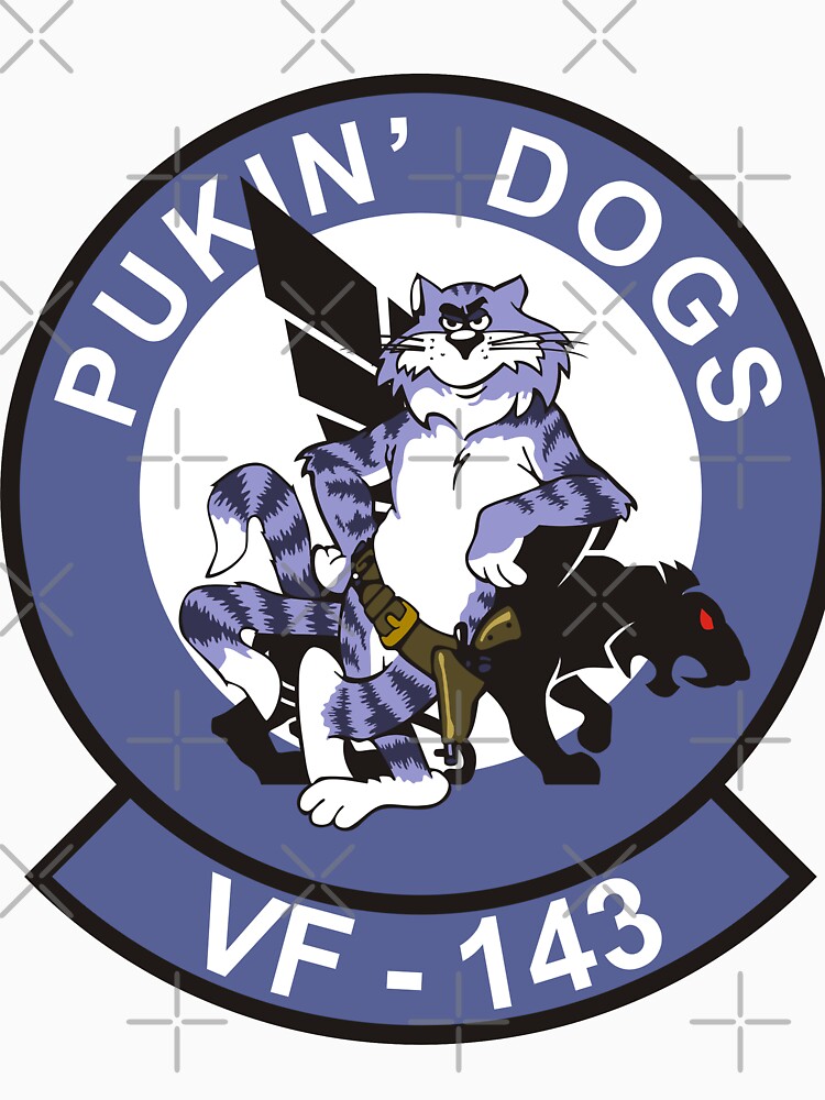 "Tomcat VF-143 Pukin' Dogs" Essential T-Shirt for Sale by MBK13 | Redbubble