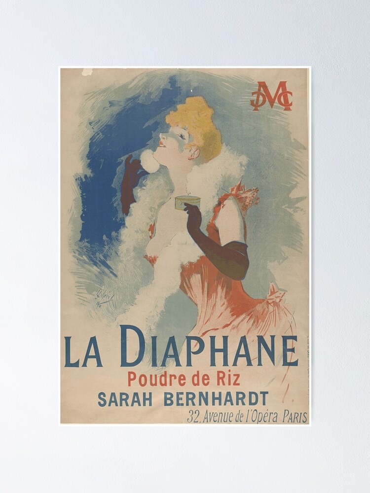 "Jules Chéret, La Diaphane" Poster for Sale by NouveauEra | Redbubble