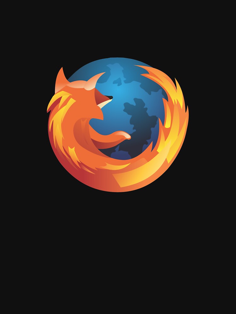 "Mozilla Firefox Merchandise" T-shirt for Sale by DennisBender1 ...