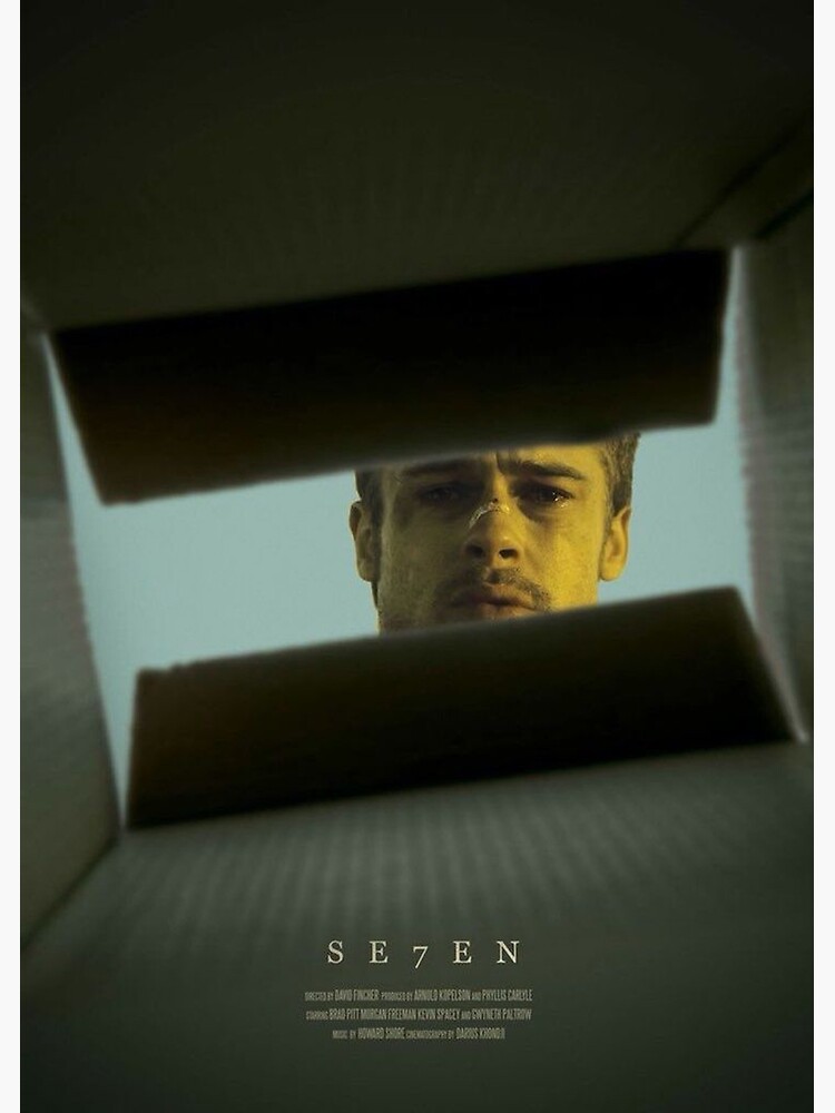 "Se7en Movie" Poster for Sale by joelingaifel | Redbubble