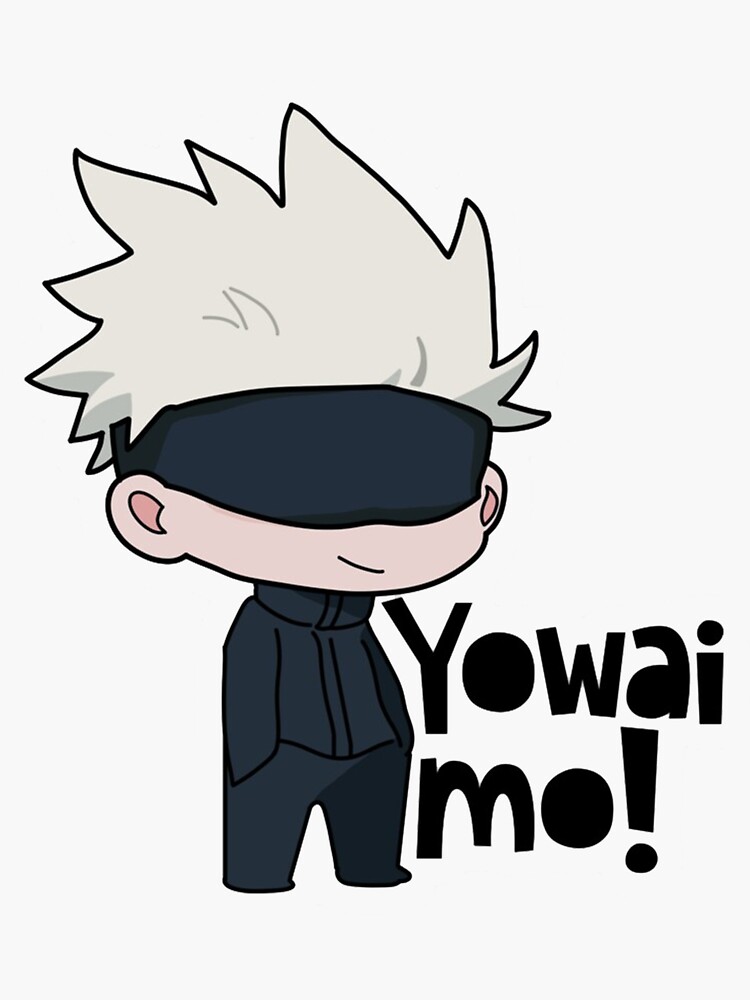 "Yowai mo Chibi" Sticker for Sale by frankinrobert | Redbubble