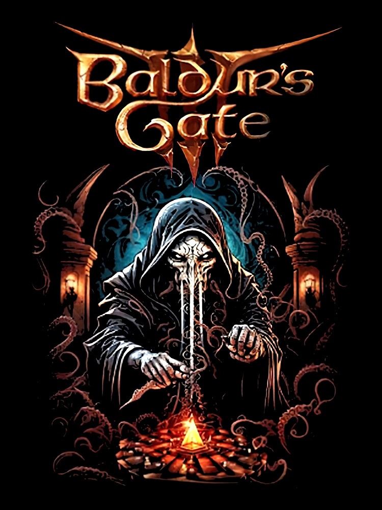 "Baldur's Gate Retro" Poster for Sale by HellayCoriles | Redbubble