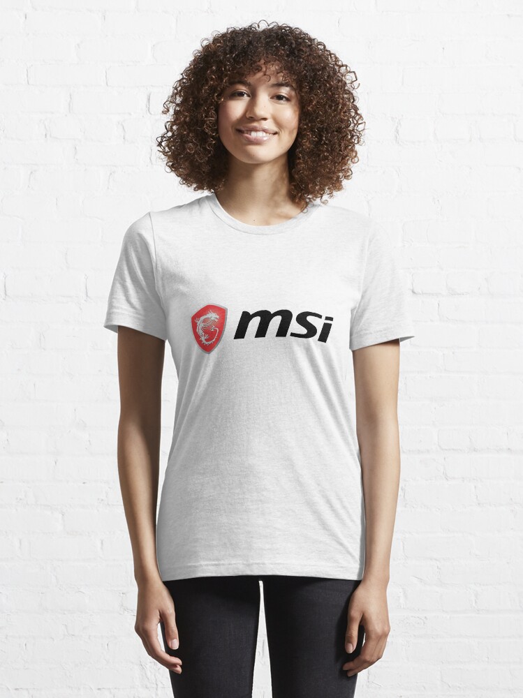 "MSI Logo Merchandise" T-shirt for Sale by DennisBender1 | Redbubble ...