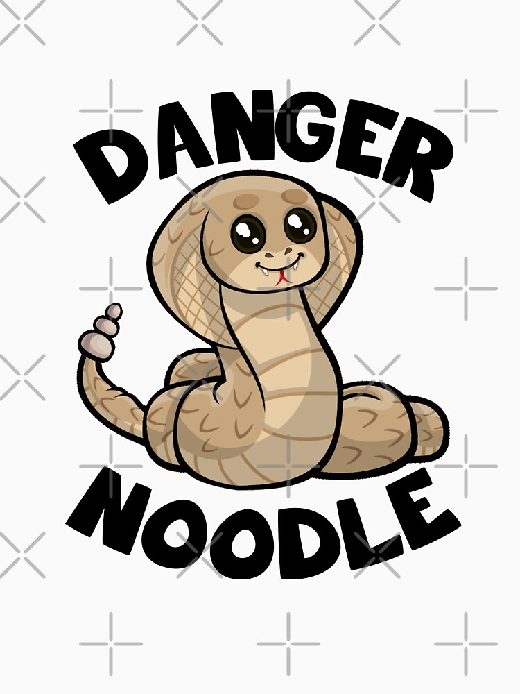 "Danger Noodle - Cute Snake" Unisex T-Shirt by Luna-May | Redbubble