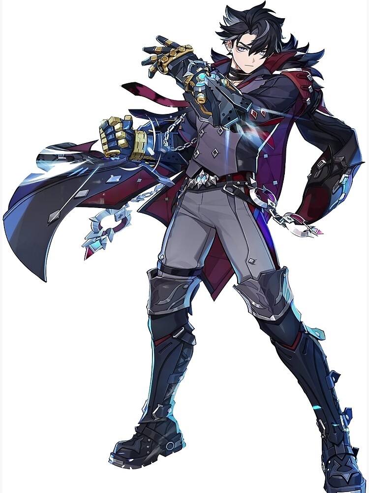 "Wriothesley Genshin Impact" Photographic Print by bashhonkdesign ...