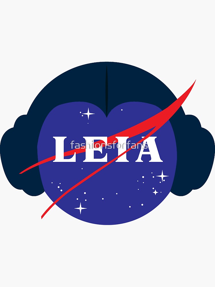 "Leia Logo" Sticker for Sale by fashionsforfans | Redbubble