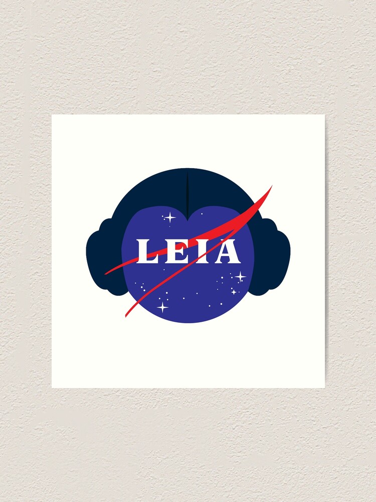 "Leia Logo" Art Print by fashionsforfans | Redbubble