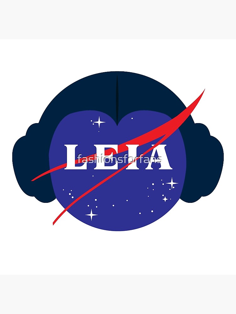 "Leia Logo" Art Print by fashionsforfans | Redbubble
