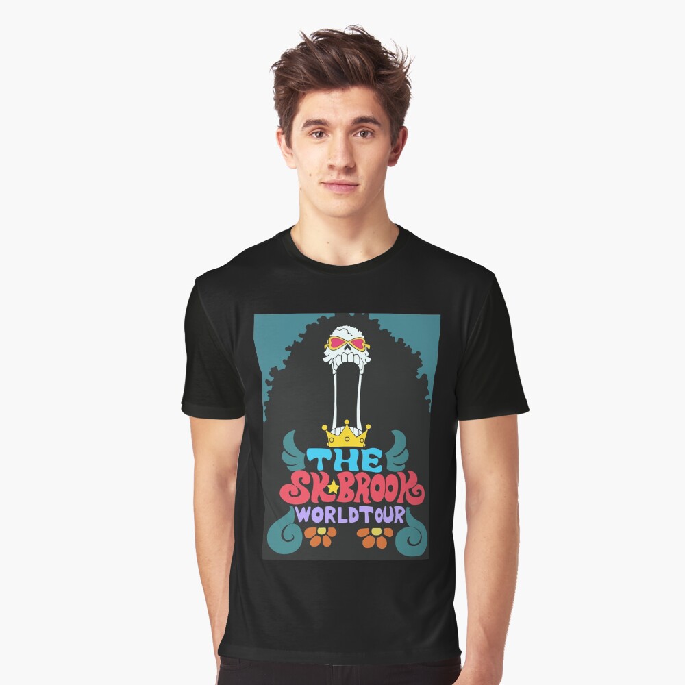 "Brook World Tour" Sticker for Sale by Kuxlikbeftet | Redbubble