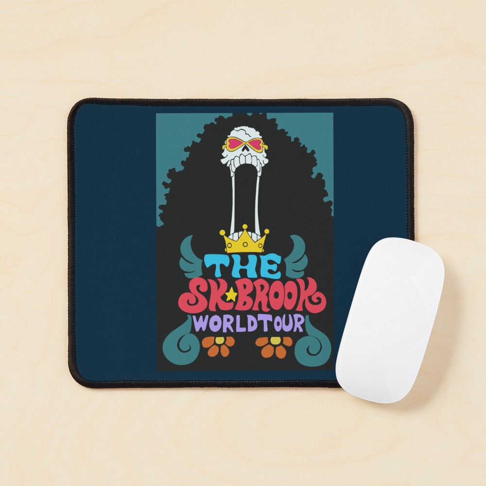 "Brook World Tour" Sticker for Sale by Kuxlikbeftet | Redbubble