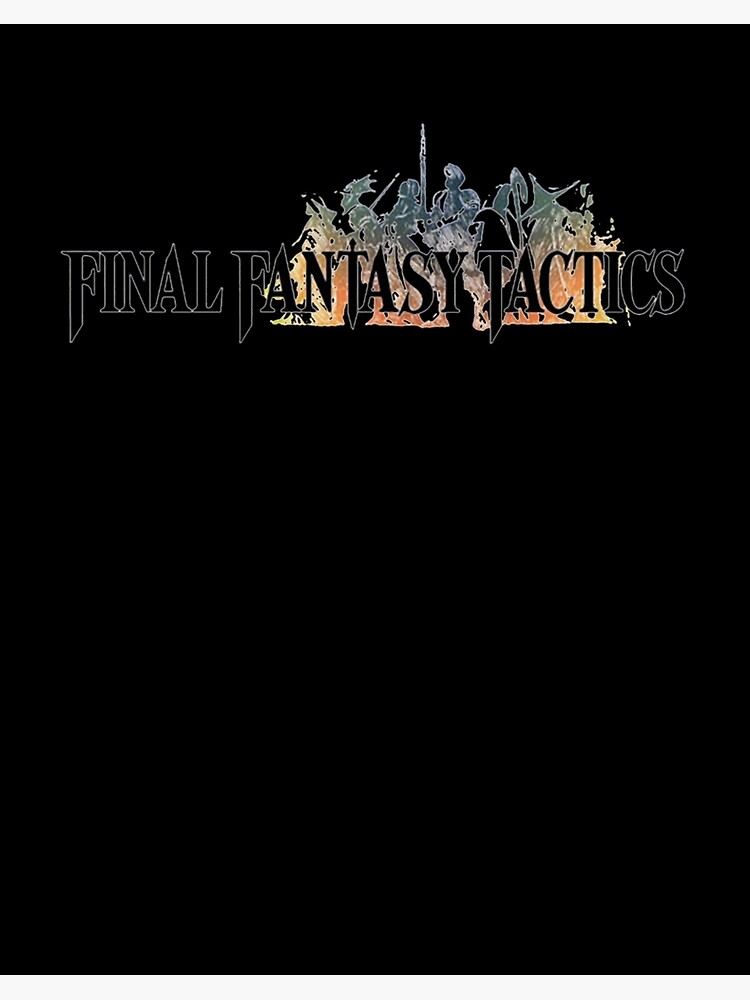 Ffta Logo FINAL FANTASY Final Fantasy Tactics Galaxy Logo" Sticker By