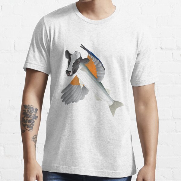 "Flying Cowfish" T-shirt by brettus | Redbubble