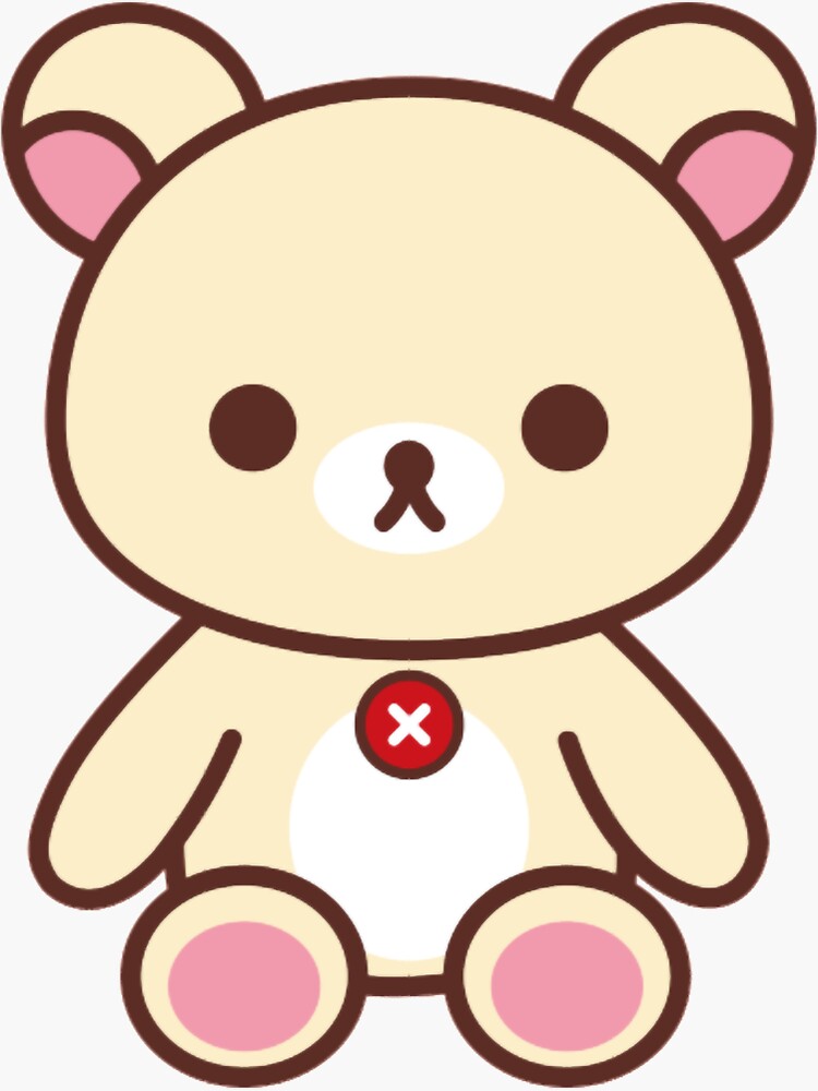 "Rilakkuma Korilakkuma" Sticker for Sale by LyndiGif | Redbubble