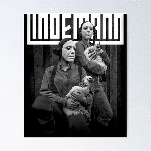 Poster mit "LINDEMANN" von ClovisMarier | Redbubble