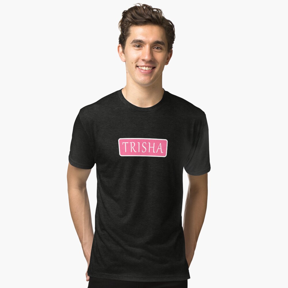 "Trisha Name" Sticker for Sale by jeallan | Redbubble
