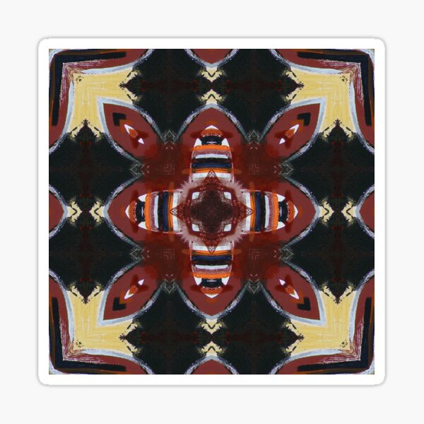 "Arabian Flowers by Jenny Meehan Pattern Art " Sticker for Sale by ...