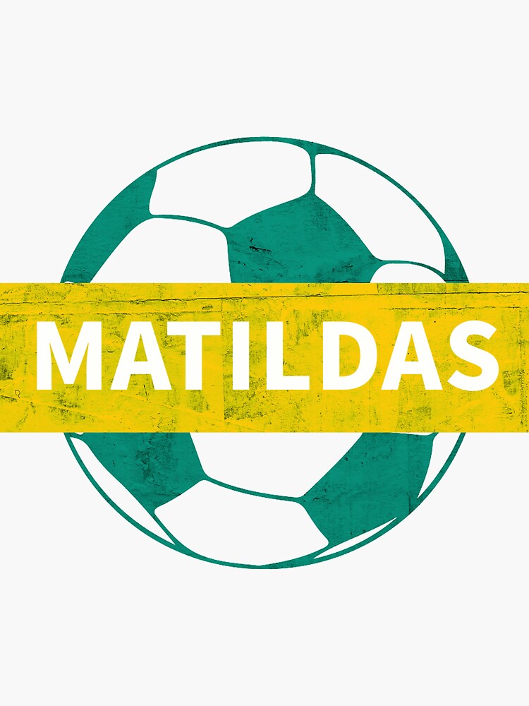 "Matildas Woman Soccer World Cup 2023, Australian Womens Soccer/ Green ...