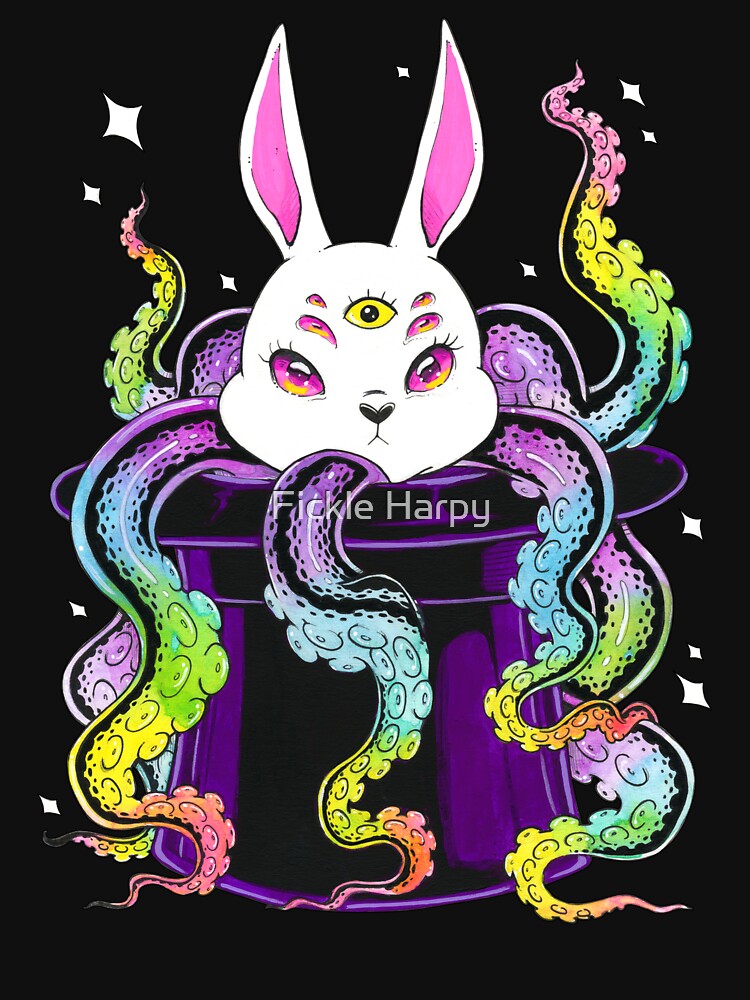 "Eldritch Bunny" T-shirt by JollyNihilist | Redbubble