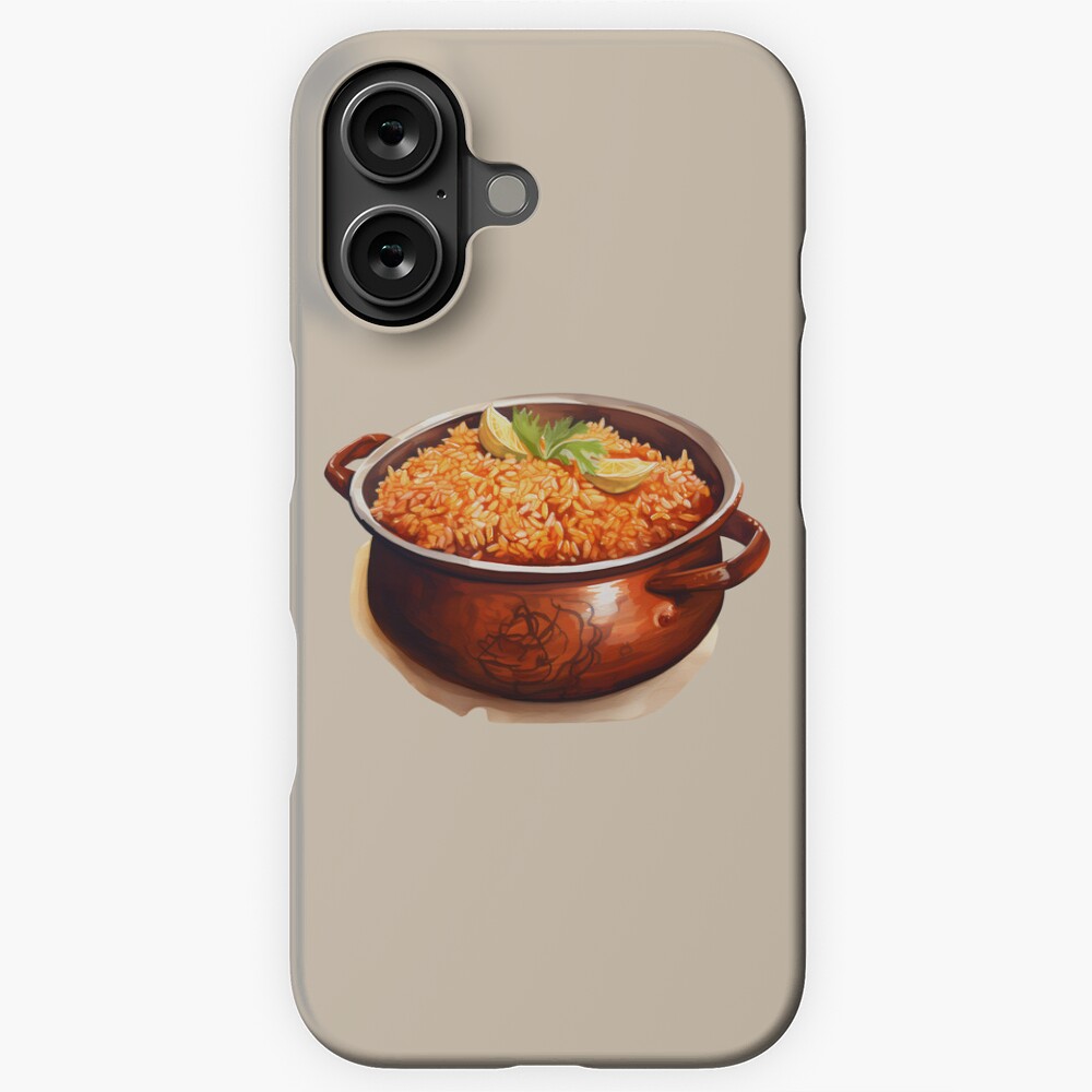 "Jollof Rice Illustration Grafik" Sticker for Sale by MollyGallery ...