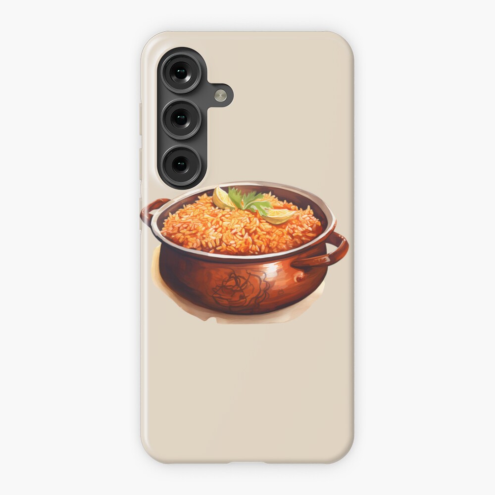 "Jollof Rice Illustration Grafik" Sticker for Sale by MollyGallery ...