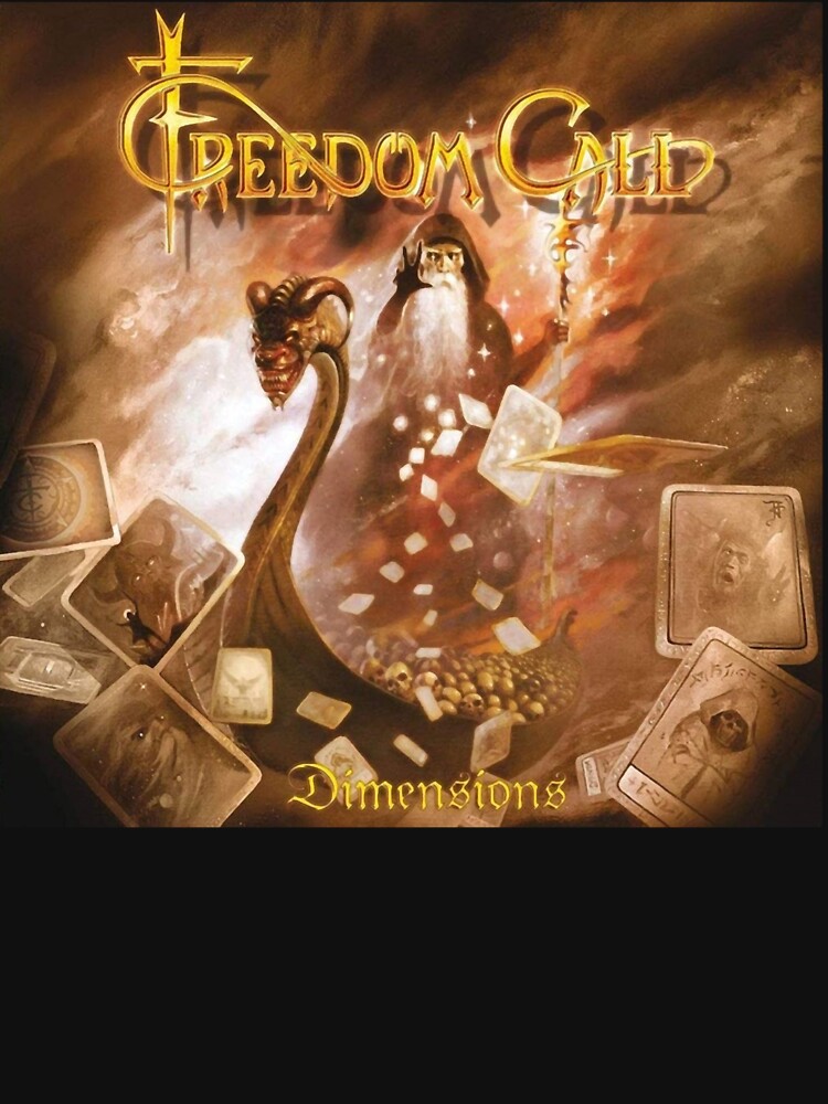 "Freedom Call Dimensions album 2007 " Essential T-Shirt for Sale by ...