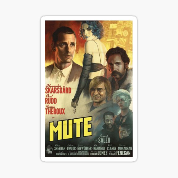 "Mute" Sticker by DenisWendel | Redbubble