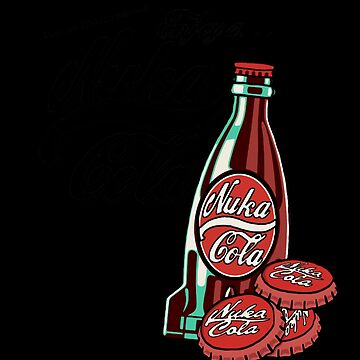 "Enjoy NUKA COLA" Sticker for Sale by JohnOgles | Redbubble