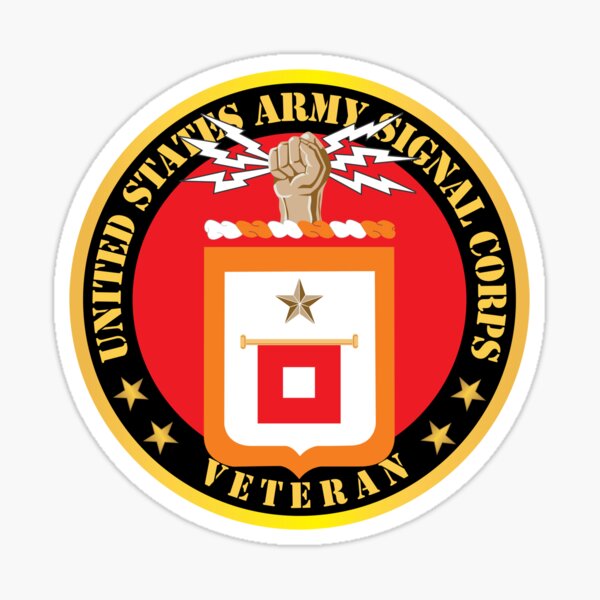 "Army - US Army Signal Corps Veteran w Signal COA wo Backgrnd X 300 ...