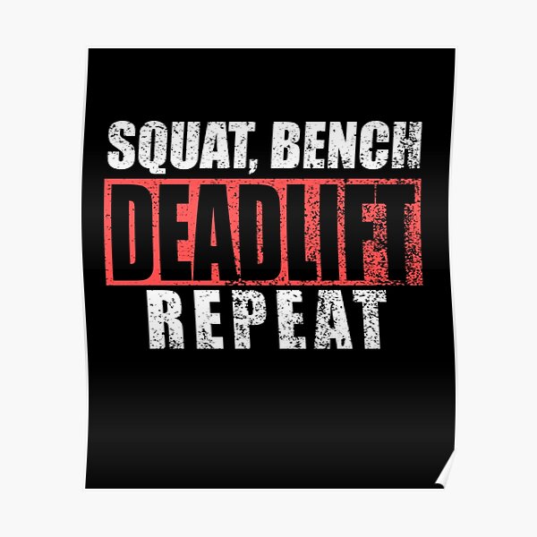 Powerlifting Posters | Redbubble