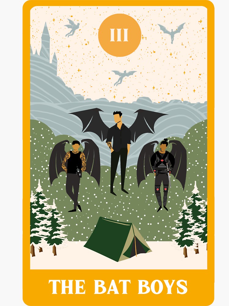 "The Bat Boys" Sticker for Sale by amandarbolton | Redbubble