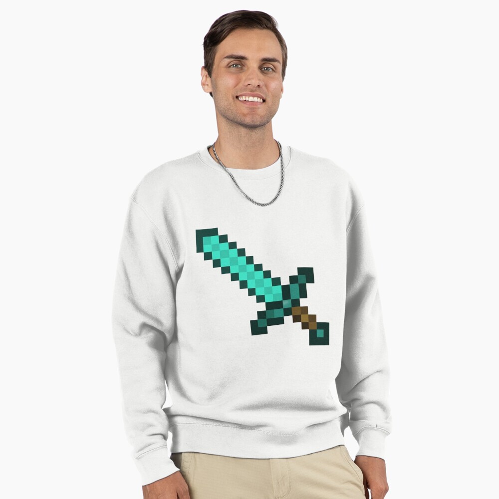 "Elegant Diamond Sword from Minecraft" Sticker by EnzoIgn | Redbubble