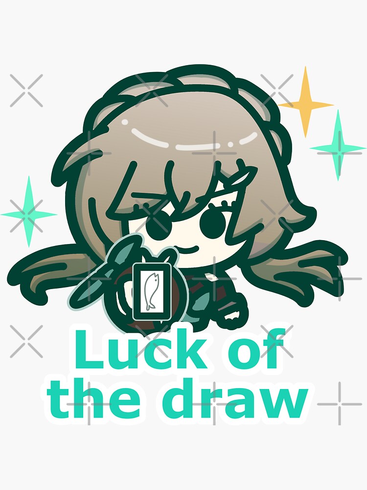 "qingque | (fan-art by smoomaru)" Sticker for Sale by smoomaru | Redbubble